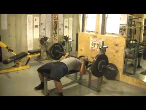 Isometric Bench Press: 255x5 - YouTube