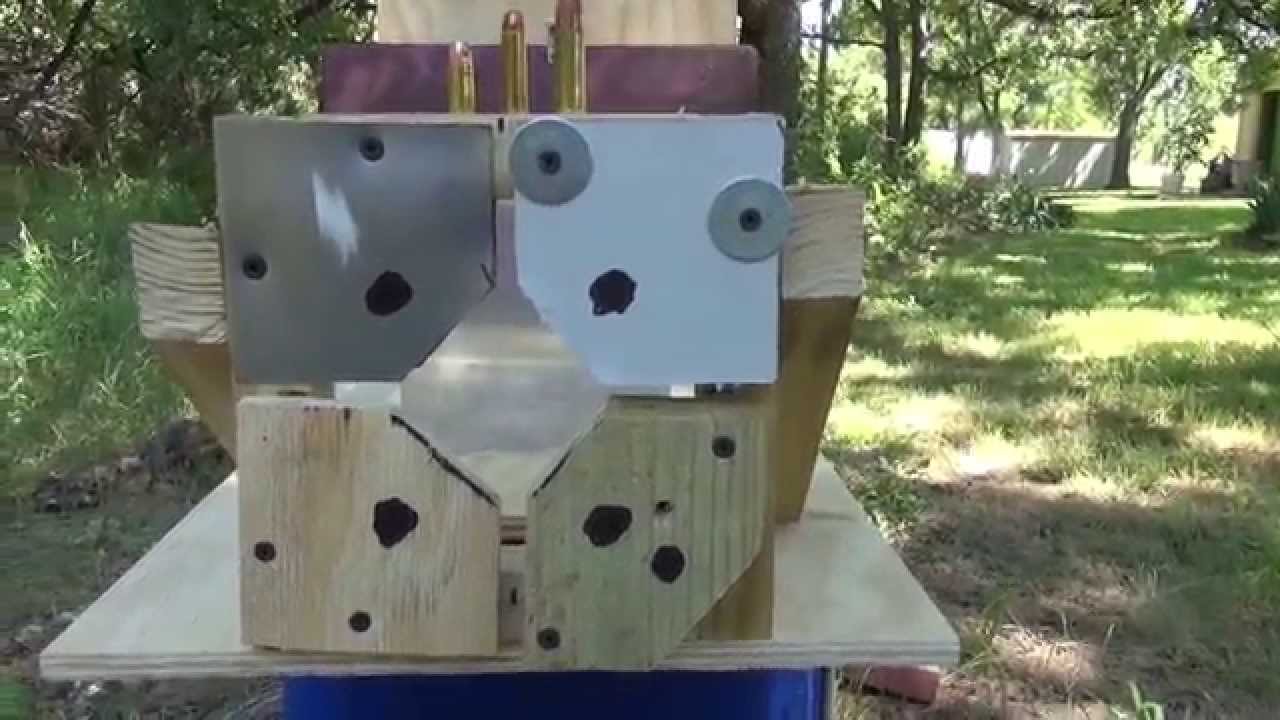 Lehigh Defense 45 Colt Judge/Governor ME bullet barrier test - YouTube