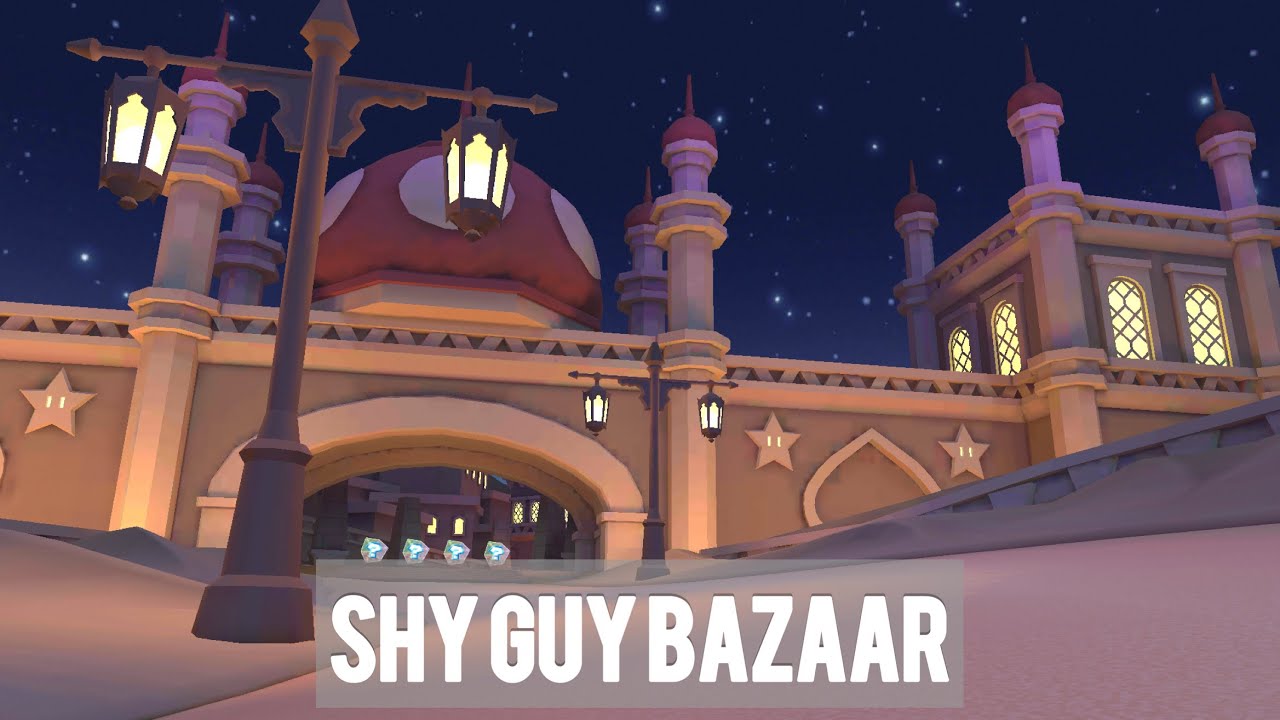 3DS Shy Guy Bazaar - Mario Kart Tour - YouTube