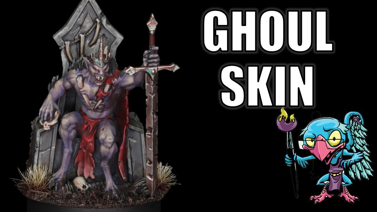 How to Paint Ghoul Skin - HC 389 - YouTube