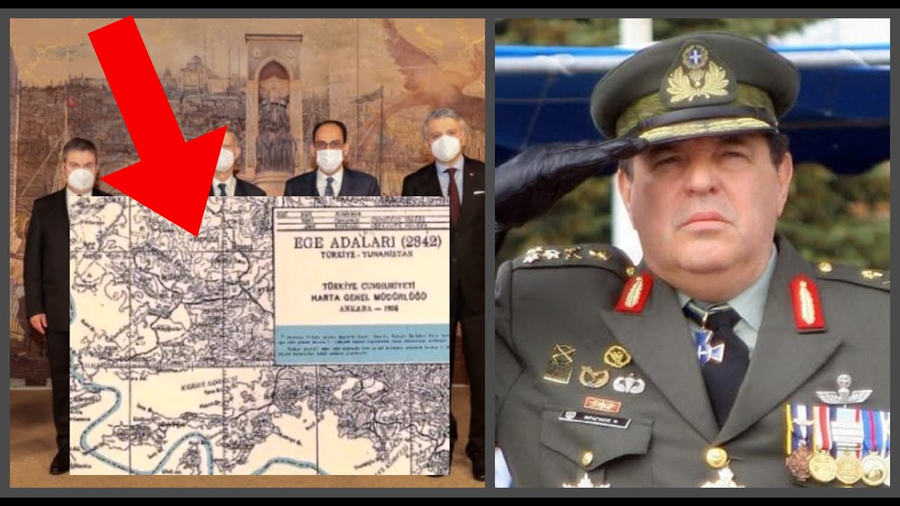 Στρατηγός Φραγκούλης: "Ποια Χάγη; Έχουμε χάρτες της Τουρκίας που λένε ...