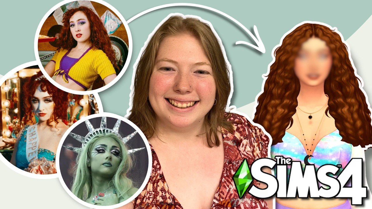 Every Sim is a Different CHAPPELL ROAN Song! | Sims 4 CAS Challenge ...