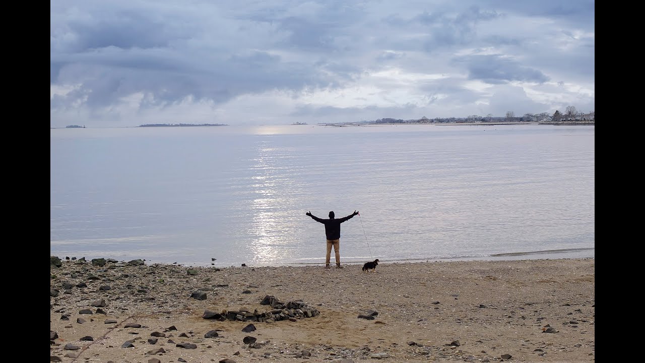 Compo Beach Winter Swim - YouTube