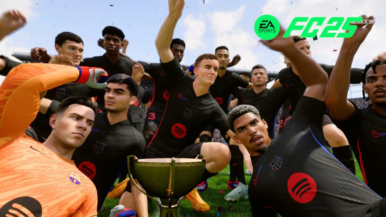 EA Sports FC 25 - Winning The Division 10 TITLE Celebration (PS5) - YouTube
