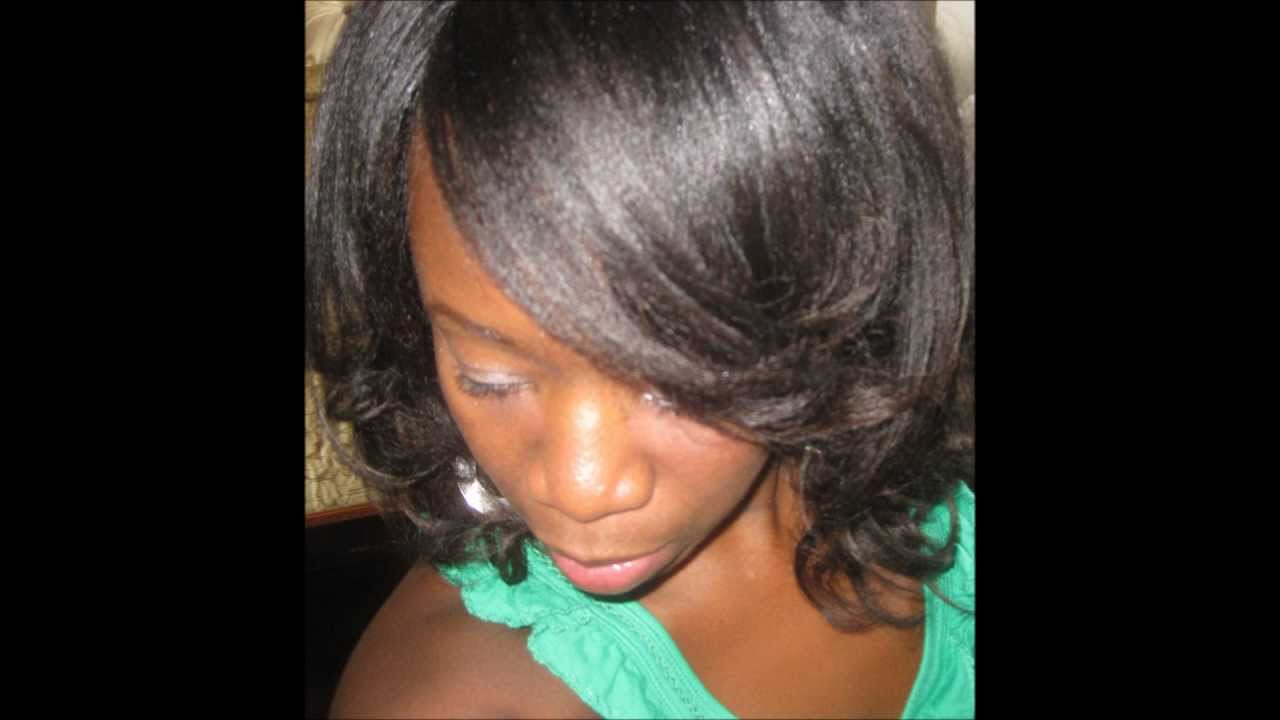 Caruso Steam Roller Set on Relaxed Hair - YouTube