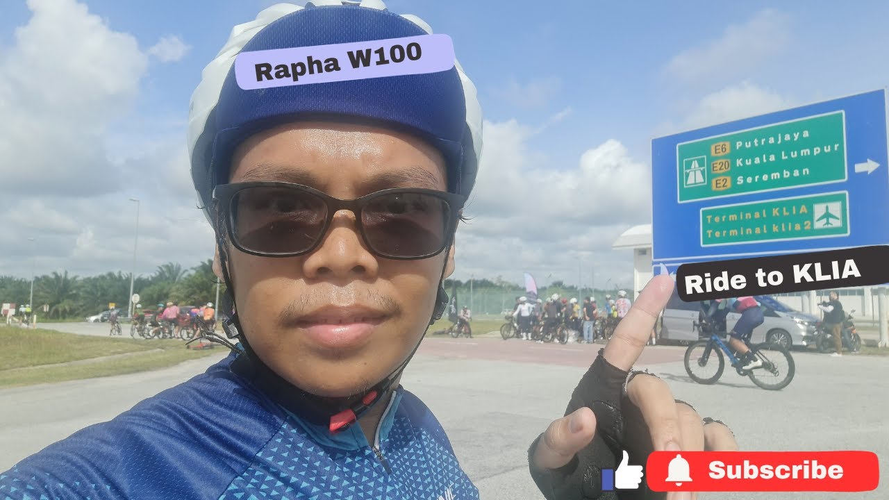 Ride to KLIA to complete the Rapha Women's100 challenge with a loop ...