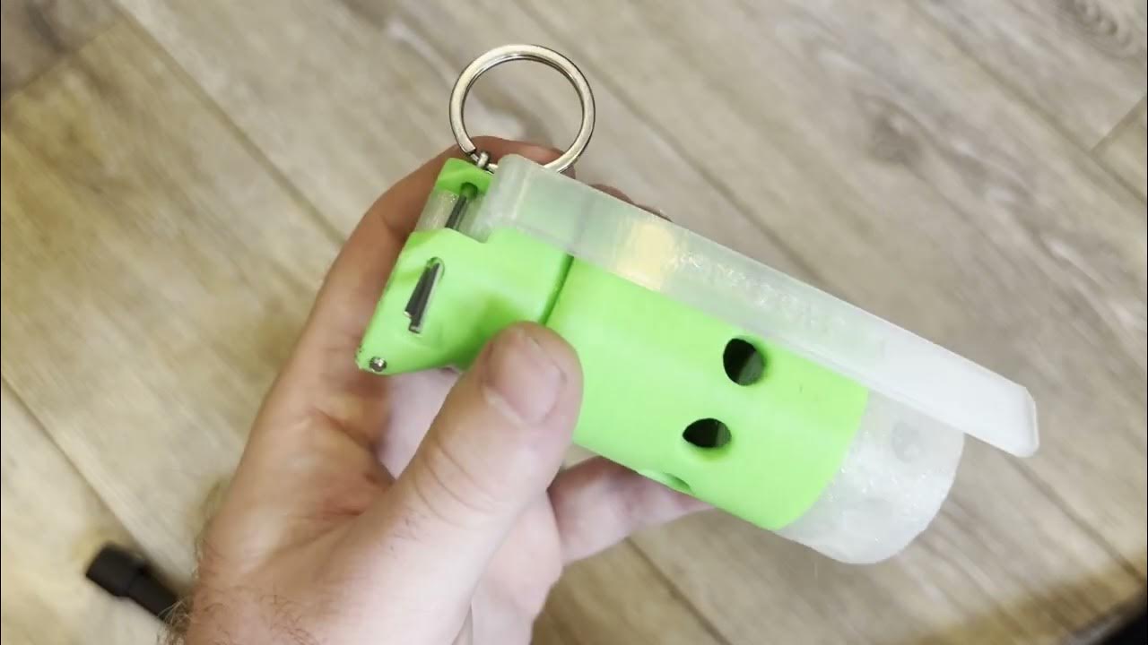 Using TPU for a Better 3d Printed Airsoft Grenade - YouTube