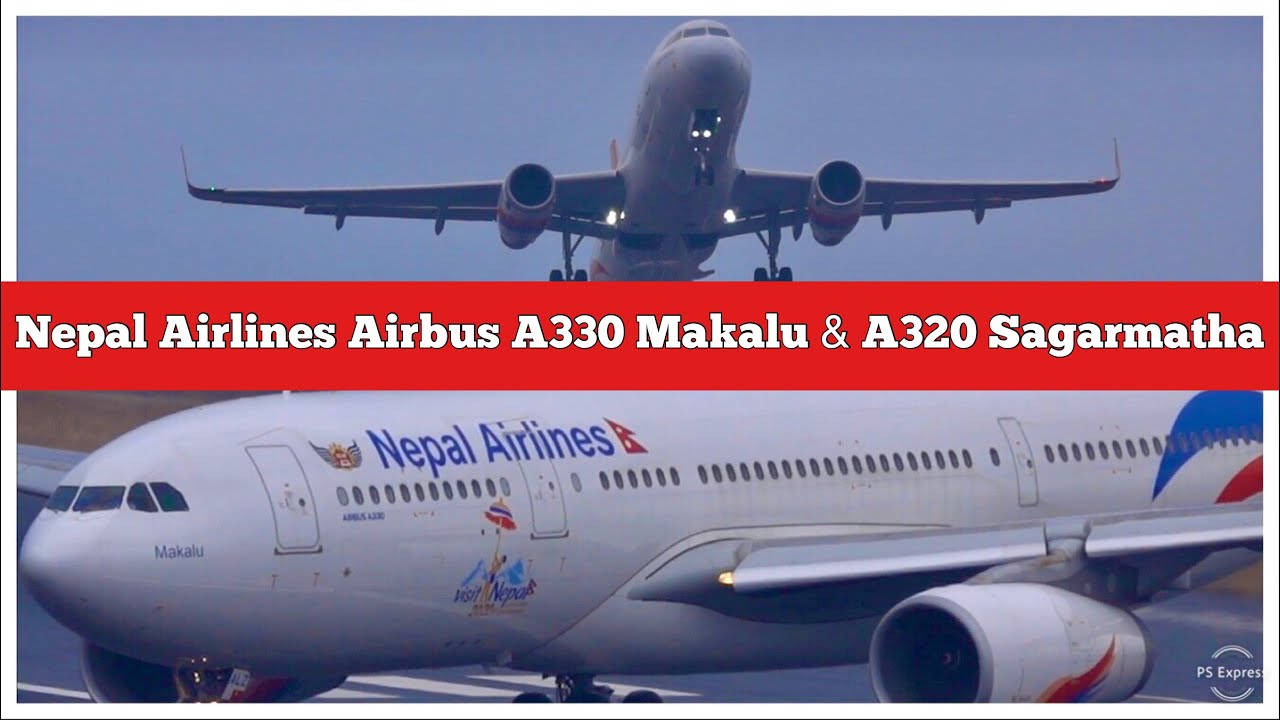 Two Nepali Airlines Planes back to back |Takeoffs| |TIA Plane Spotting ...