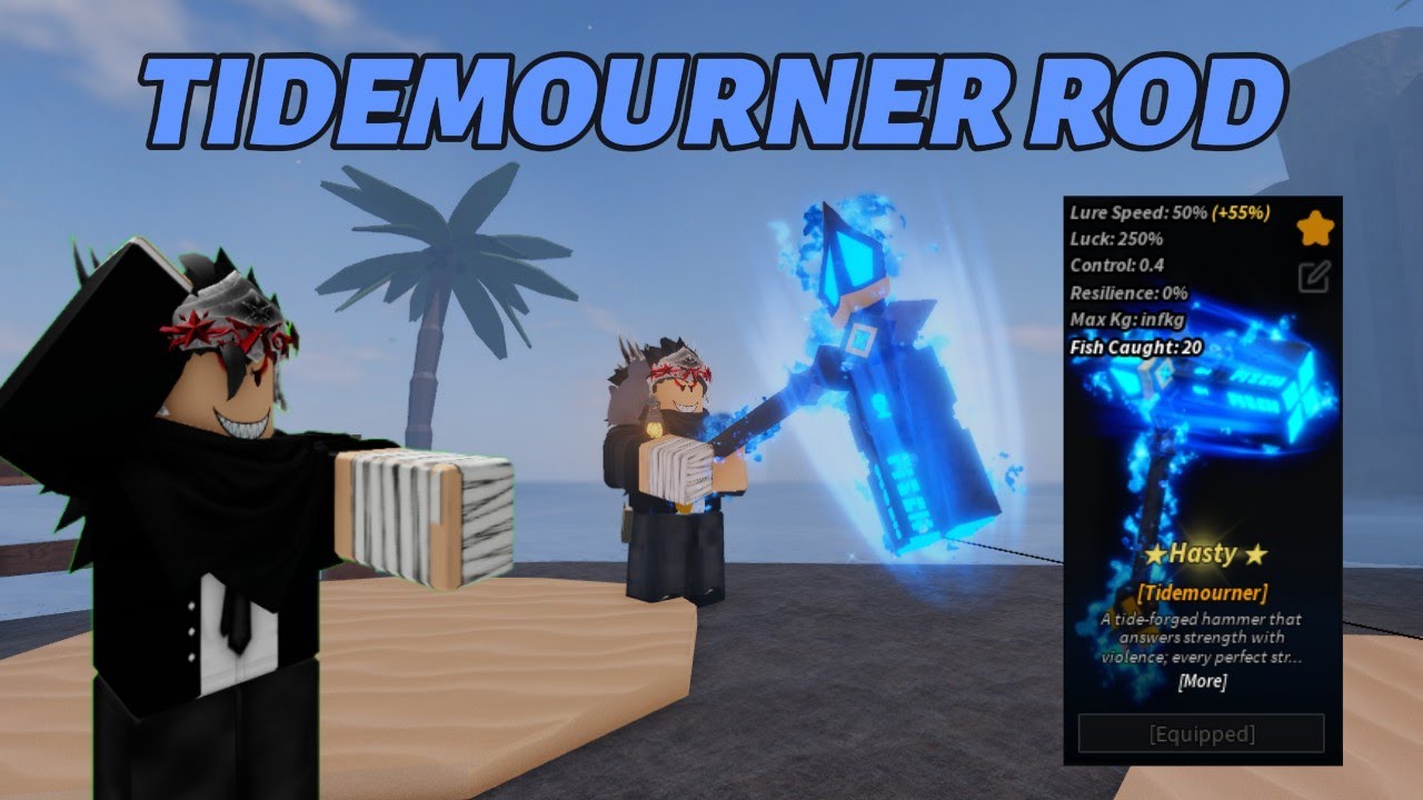 COMO PEGAR A TIDEMOURNER ROD NO FISCH!! - YouTube
