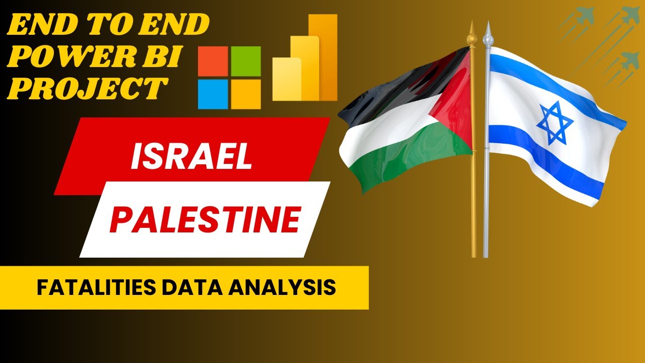 Israel Palestine Fatalities Data Analysis || End to End Power BI Project || Power BI Project ...