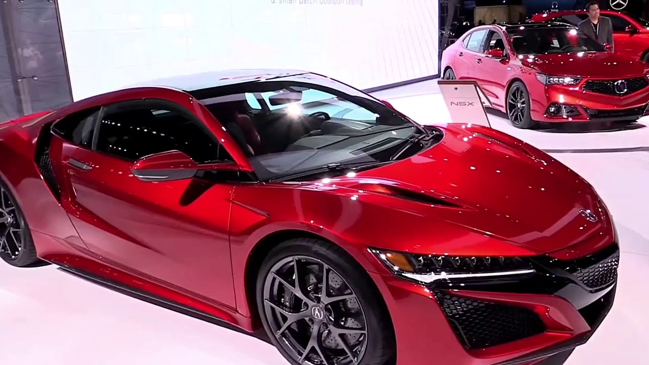 2019 Acura NSX got a twin-turbocharged V-6 - YouTube