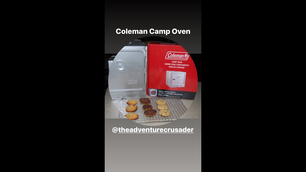Coleman Camp Oven unboxing and first time cook. #colemancampoven # ...
