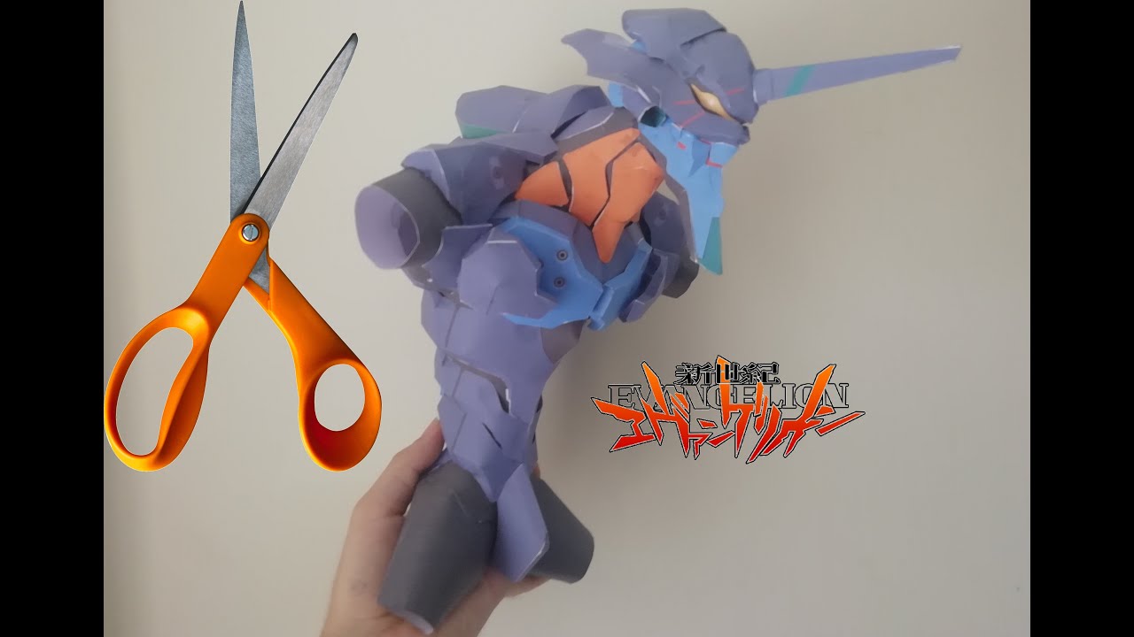 EVA 01 PAPERCRAFT TUTORIAL 3 CADERA - YouTube