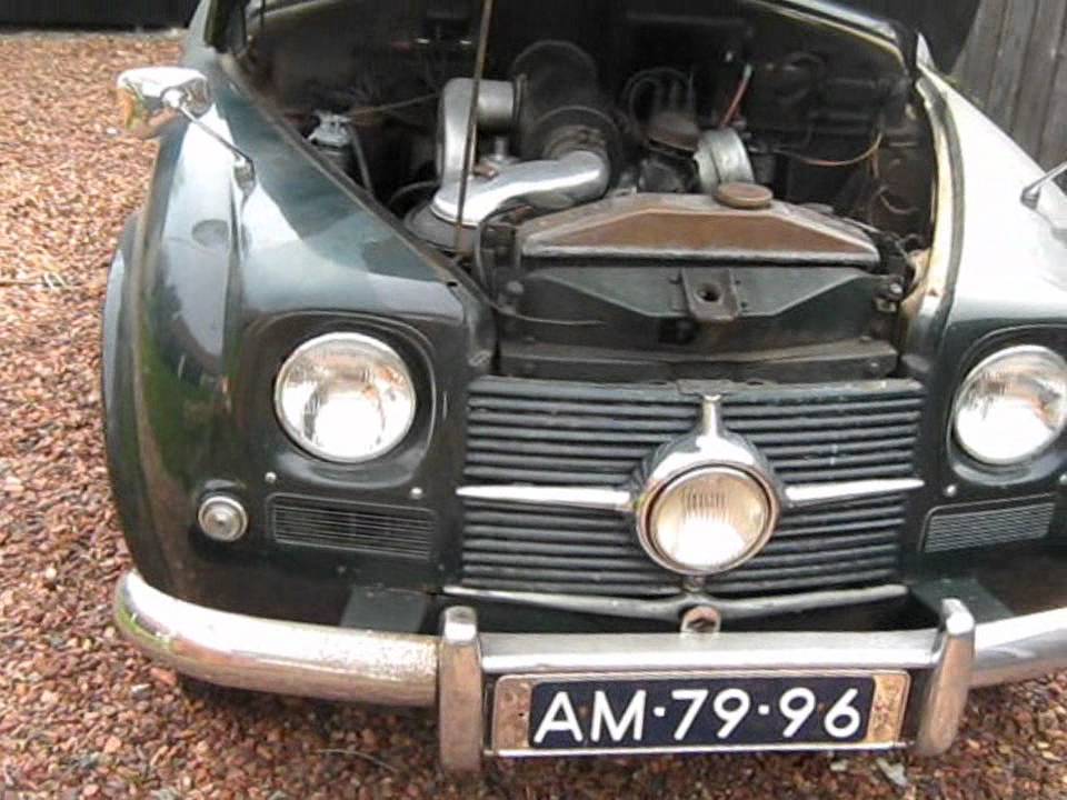 Rover P4 75 Cyclops 1950 first start up 6.4.2012 - YouTube