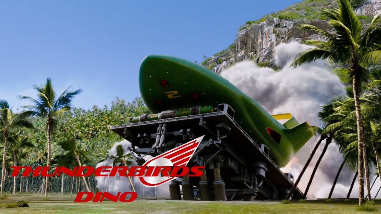 Thunderbirds DINO | Thunderbird 2 | Launch Sequence (50th Vid) - YouTube