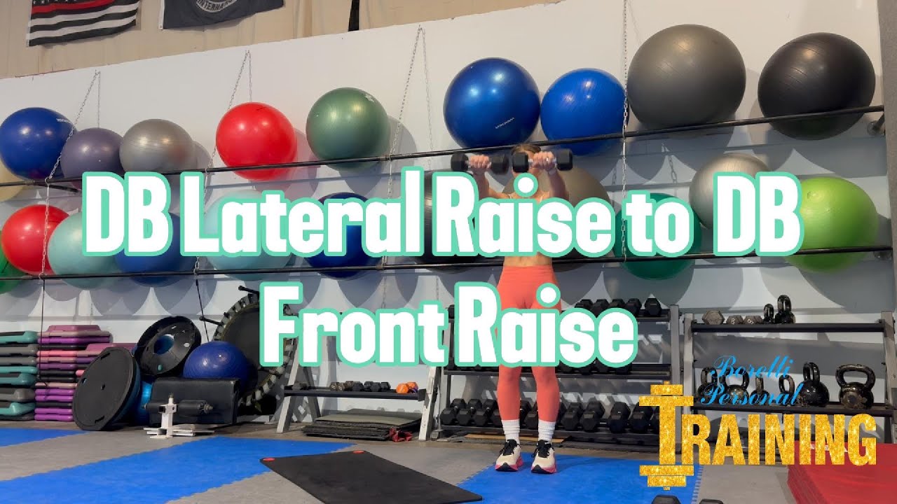 DB Lateral Raise to DB Front Raise - YouTube