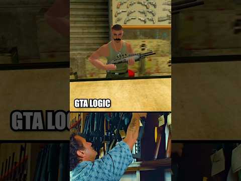 BUYING WEAPONS BE LIKE: #gta #sanandreas #logic #memes