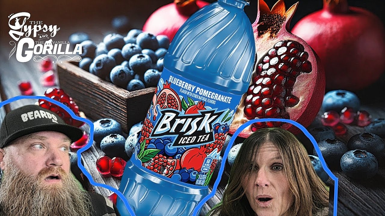 Brisk Iced Tea Blueberry Pomegranate | Full Review - YouTube