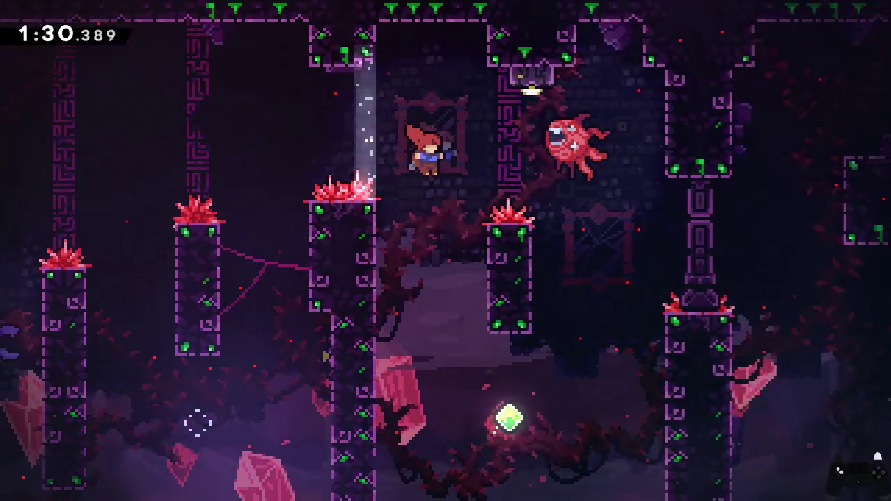Celeste 5B speedrun (2:31.215) - YouTube