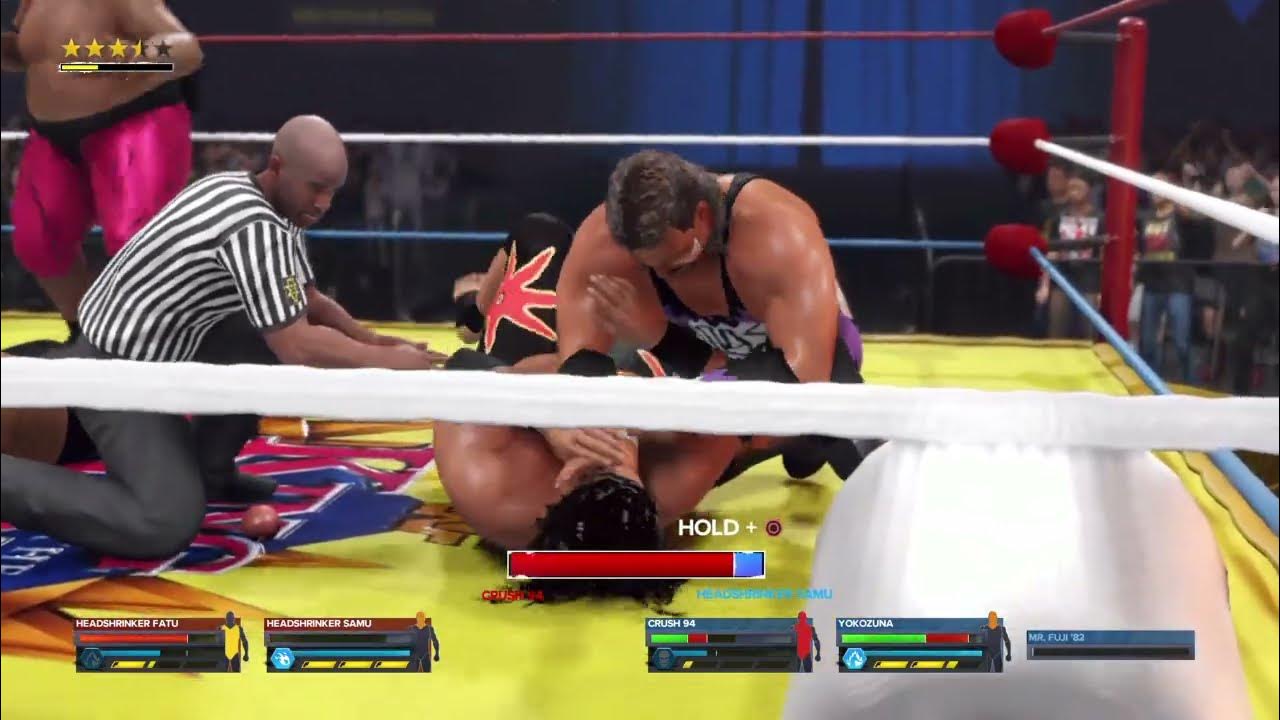 The Headshrinkers vs. Yokozuna & Crush w/Mr. Fuji - Extreme Rules - YouTube