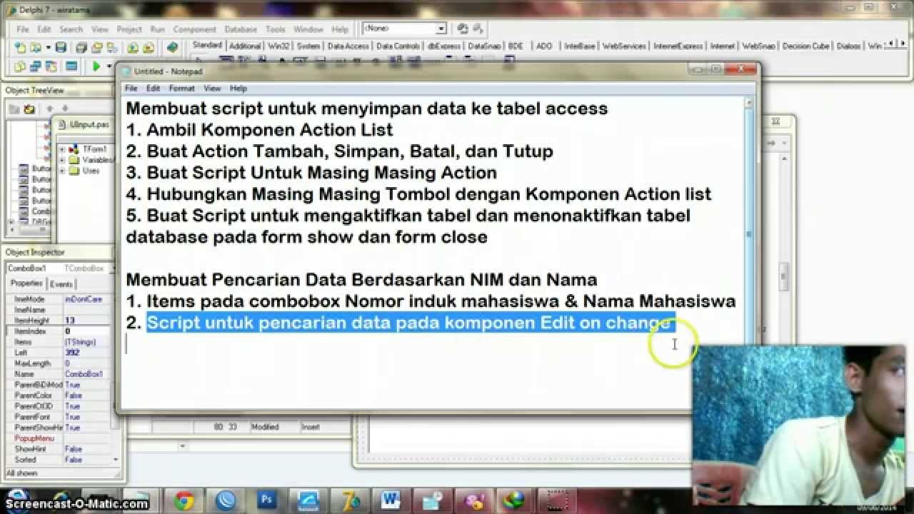 Delpi 2 Access DataBase - YouTube