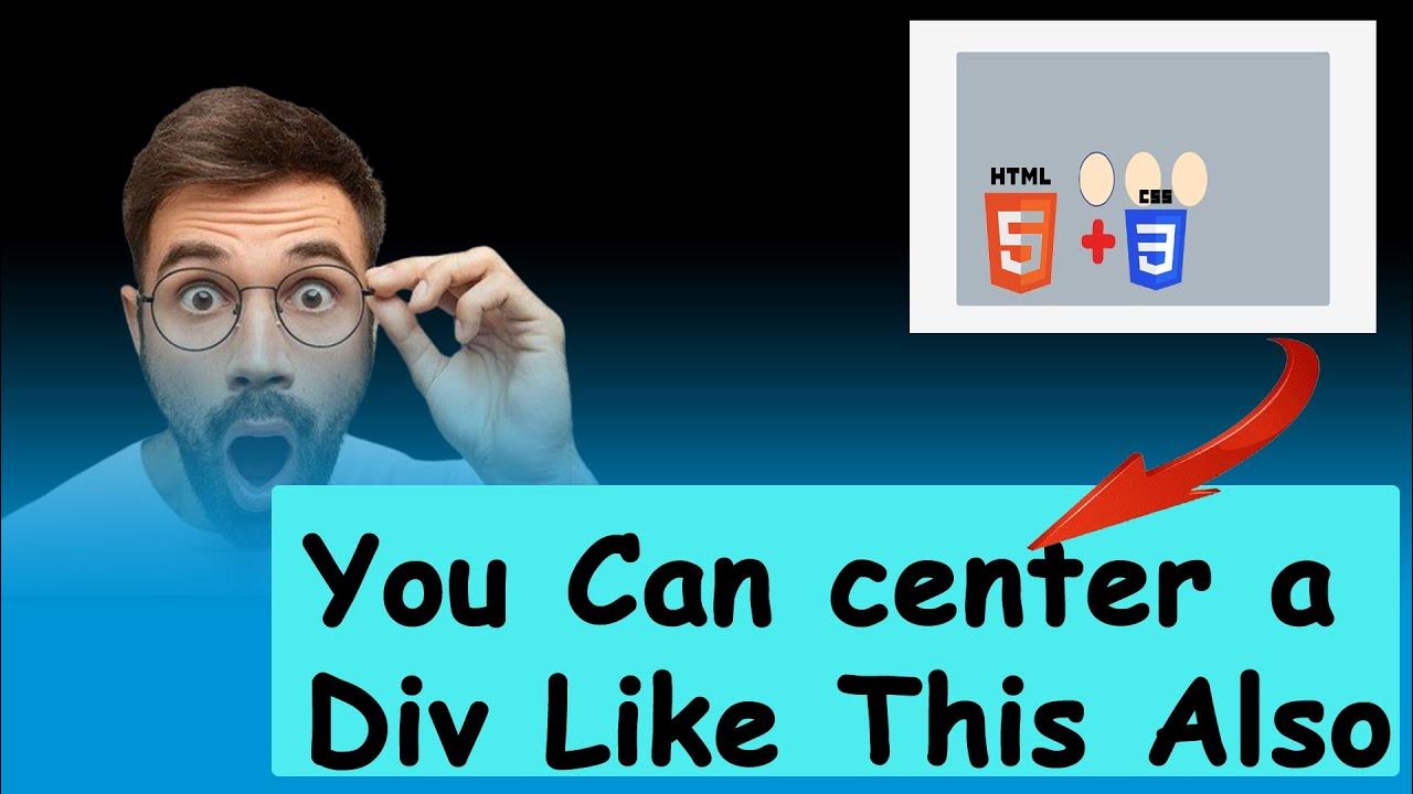 How To Perfectly Center A Div Using Html And Css Html Css Codingjourney Youtube