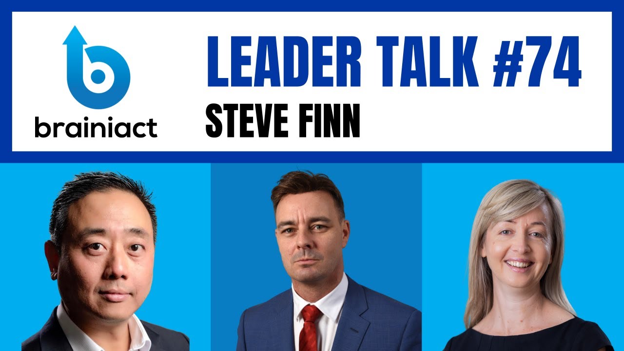 Leader Talk - Episode 74. Steve Finn. Co-Founder of Finn Business Sales ...