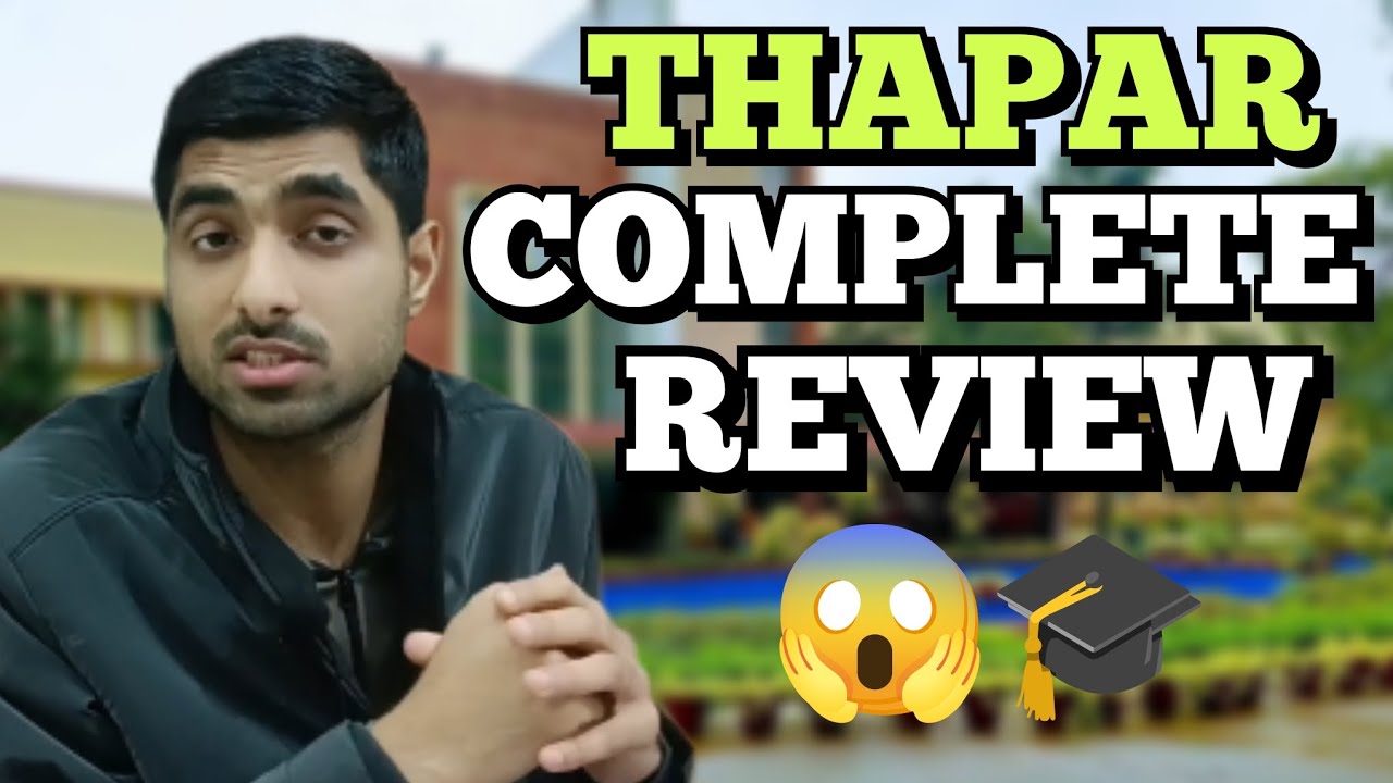 TIET Thapar Btech FEES Scholarship Complete Analysis 😱 - YouTube