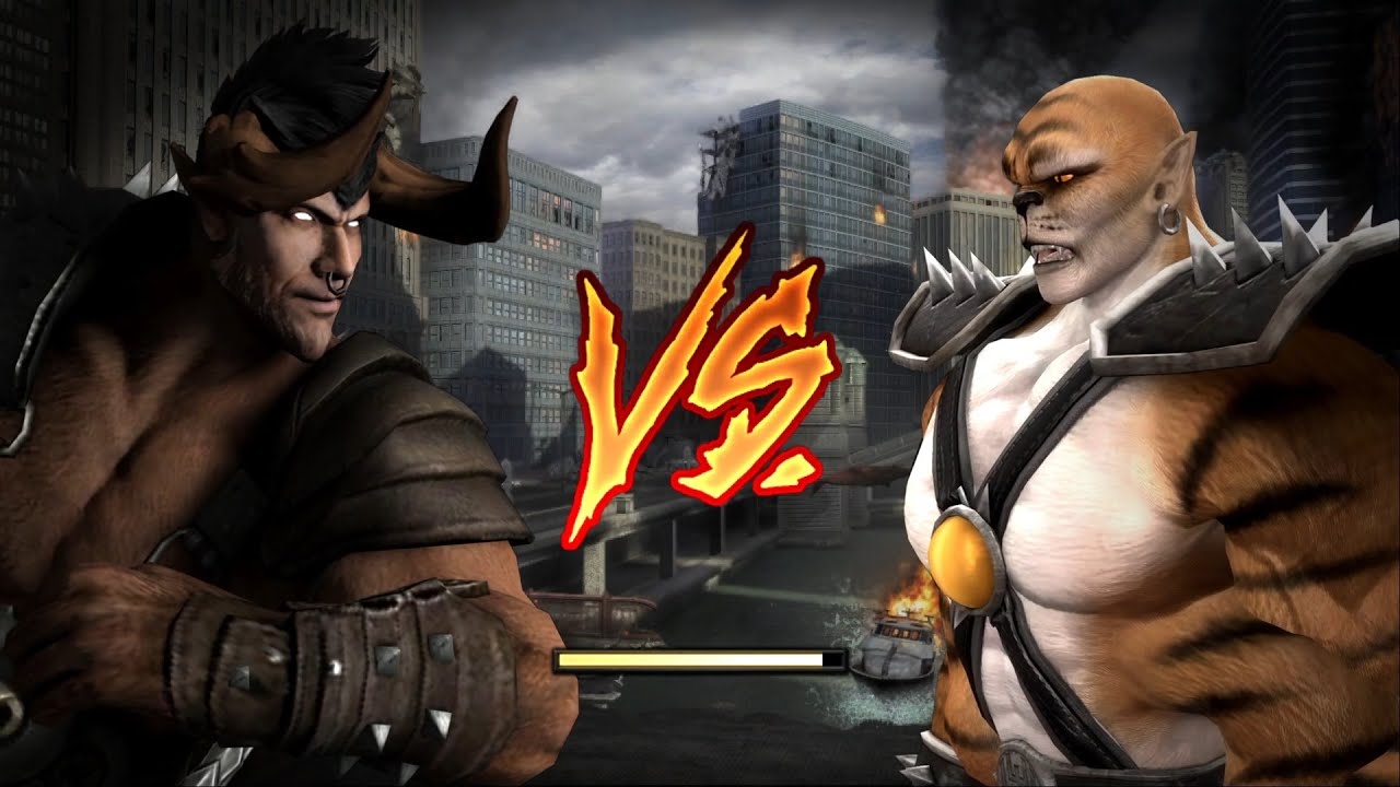 Mortal Kombat 9 - MOTARO MKA VS KINTARO MK9 MOD - Expert Arcade Ladder ...