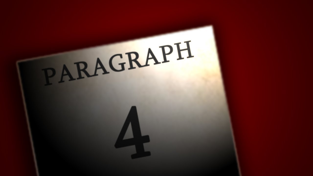 WHAT IS PARAGRAPH 4? - Paragraph 4 SOLVED? | FNAF Theory Channel - YouTube