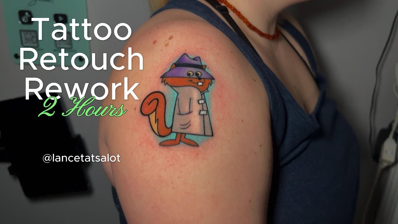 Tattoo Retouch Rework with POV SETUP - YouTube