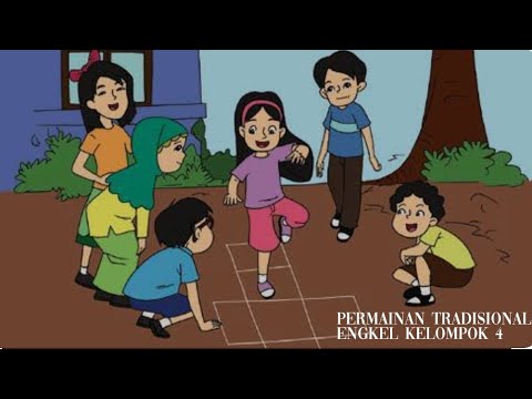 proyek permainan tradisional engkle kelas X - man kota surabaya - YouTube