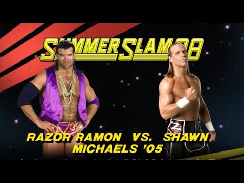 WWE 2K23 (PS5) - Razor Ramon vs Shawn Michaels Gameplay - YouTube