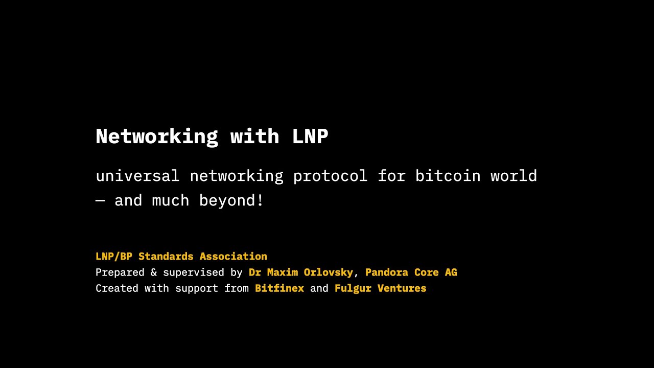 LNP networking and RGB integration - YouTube