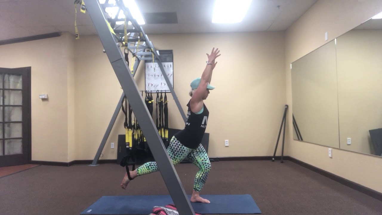 TRX Yoga Flow Splits Handstand - YouTube