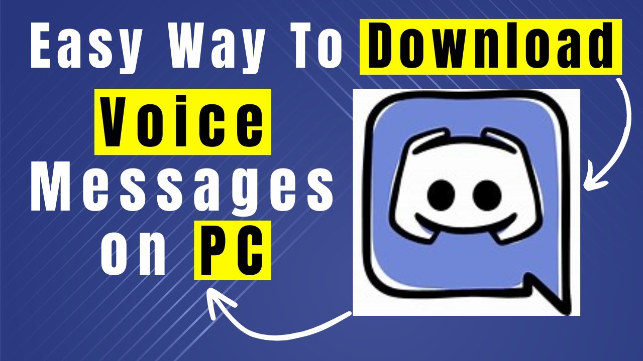 How To Download Discord Voice Messages On PC And Mobile - YouTube