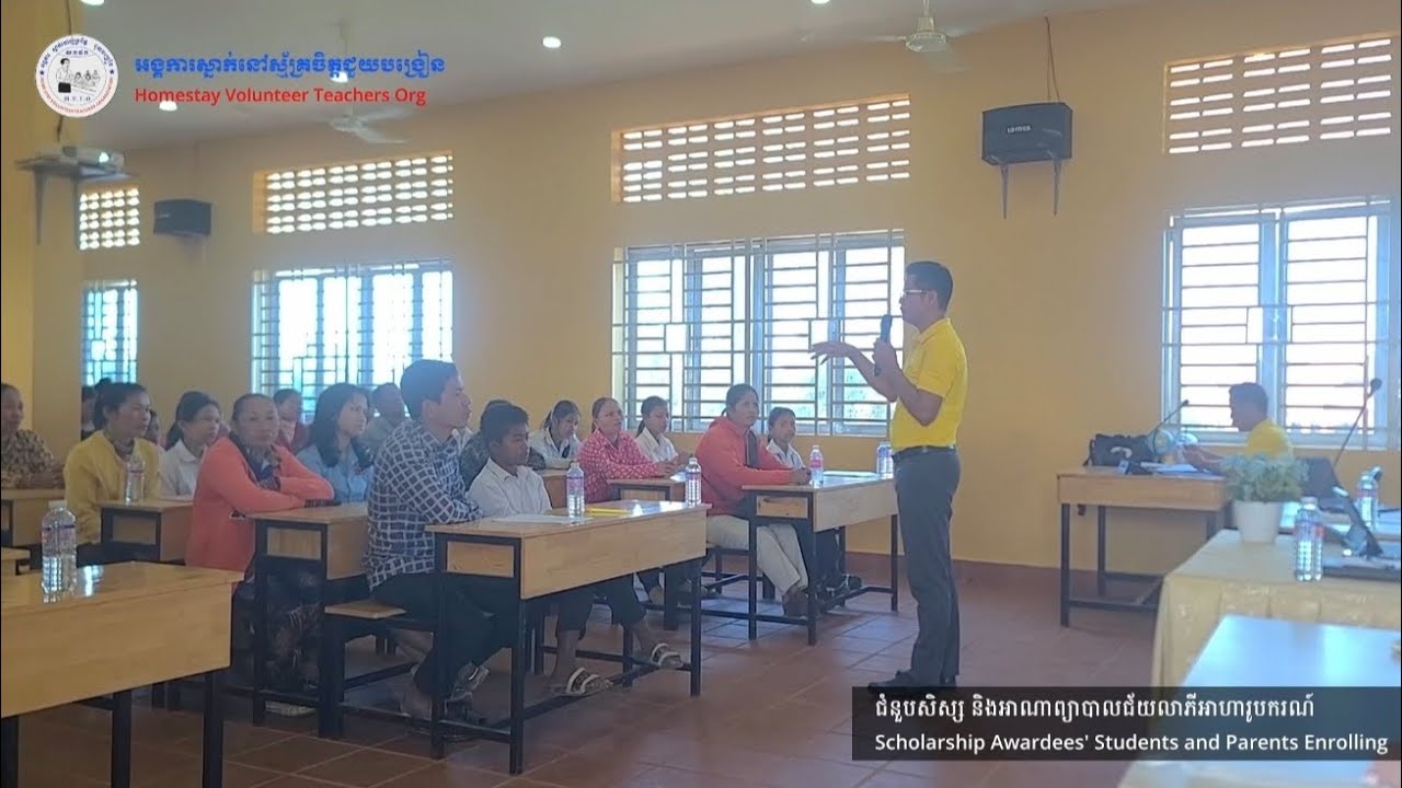 Enrollment 24 students to HVTO Sponsorship Program - YouTube