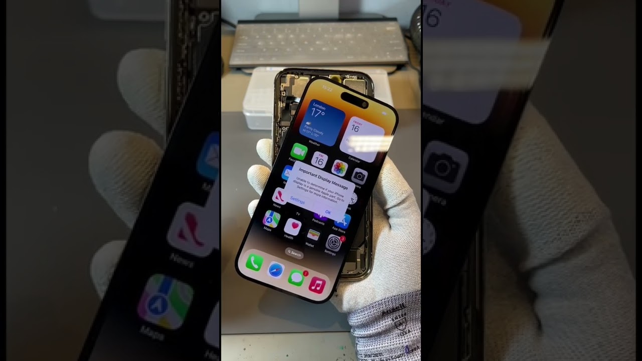 Important Display Message: Apple are unable to verify if an iPhone 14 ...