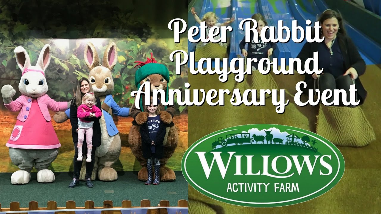 Willows Activity Farm: Peter Rabbit Playground Visit - YouTube