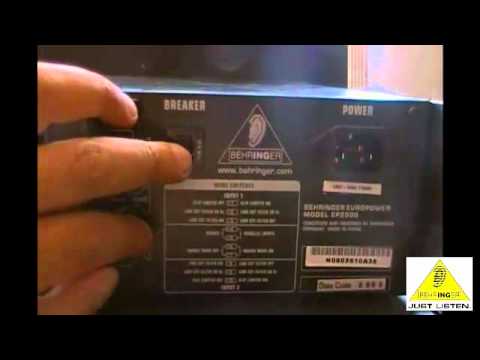 Amplificador Behringer EP 2000 A la Venta¡¡¡ (Producto Nuevo) - YouTube