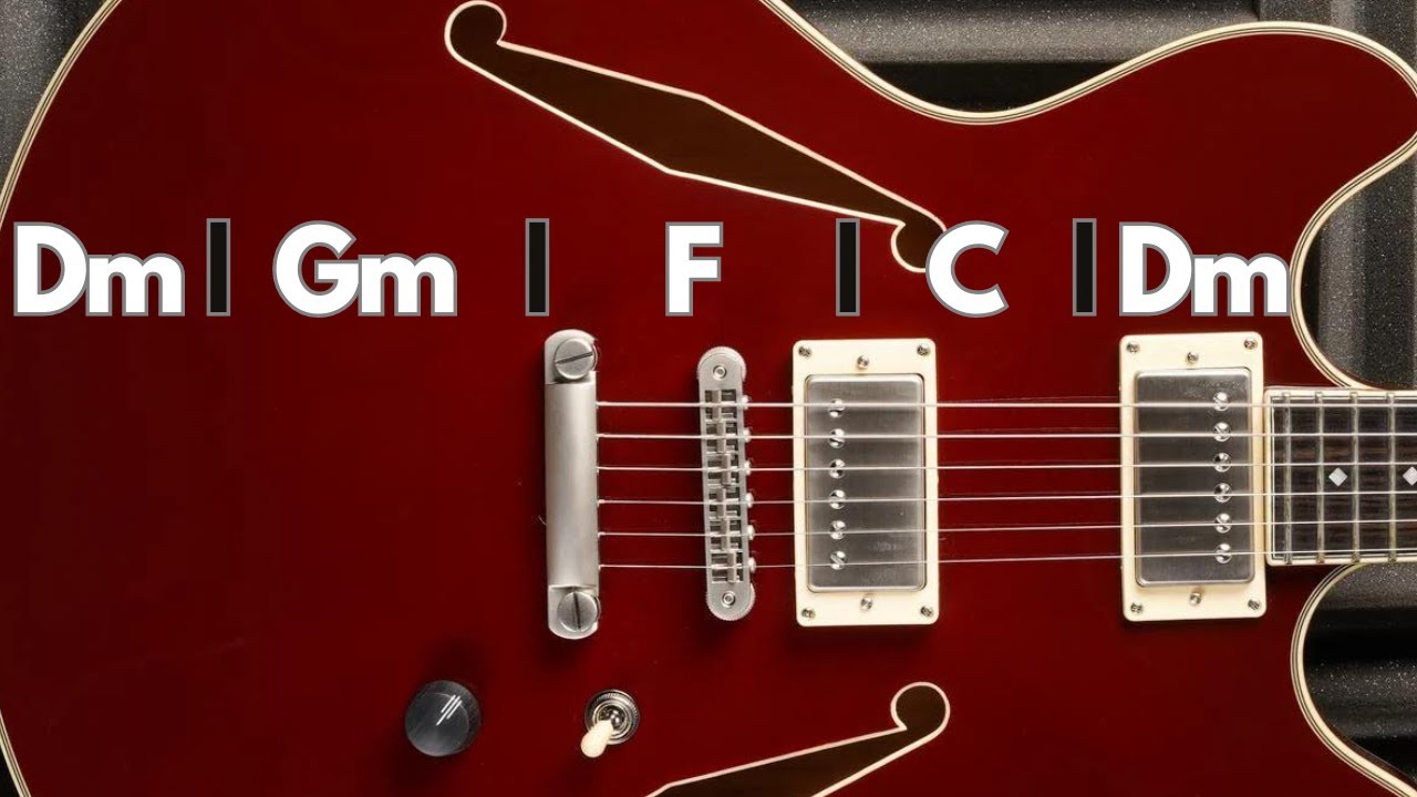 Easy Smooth Groove Guitar Backing Track Jam - D Minor - YouTube