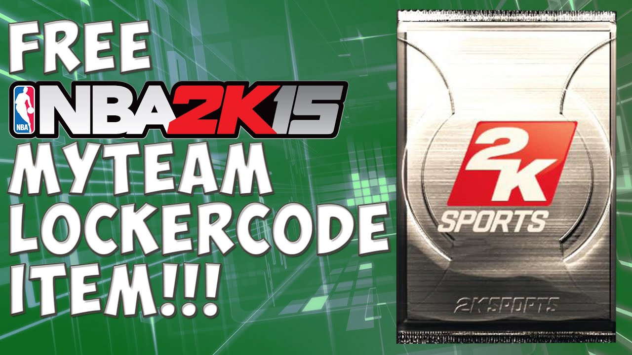 NBA 2K15 Locker Code - FREE ITEM! CLAIM NOW! - YouTube