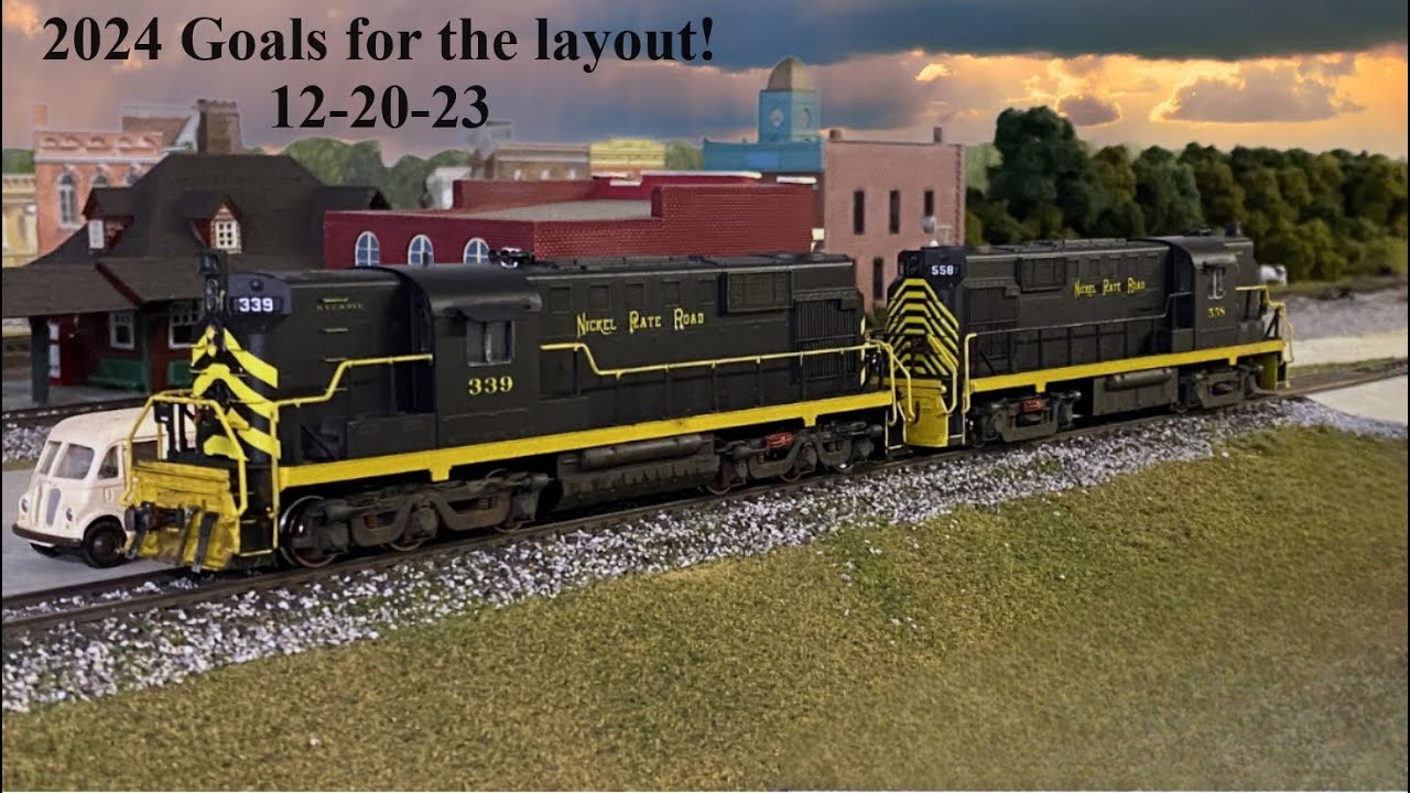 HO Scale Model Railroad goals for 2024 #hoscale #modelrailroad # ...