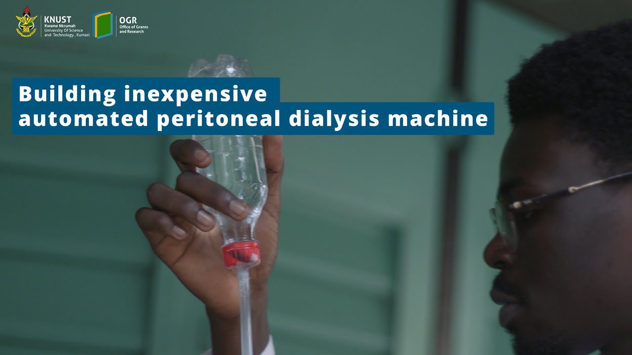 KNUST students build inexpensive automated peritoneal dialysis machine ...