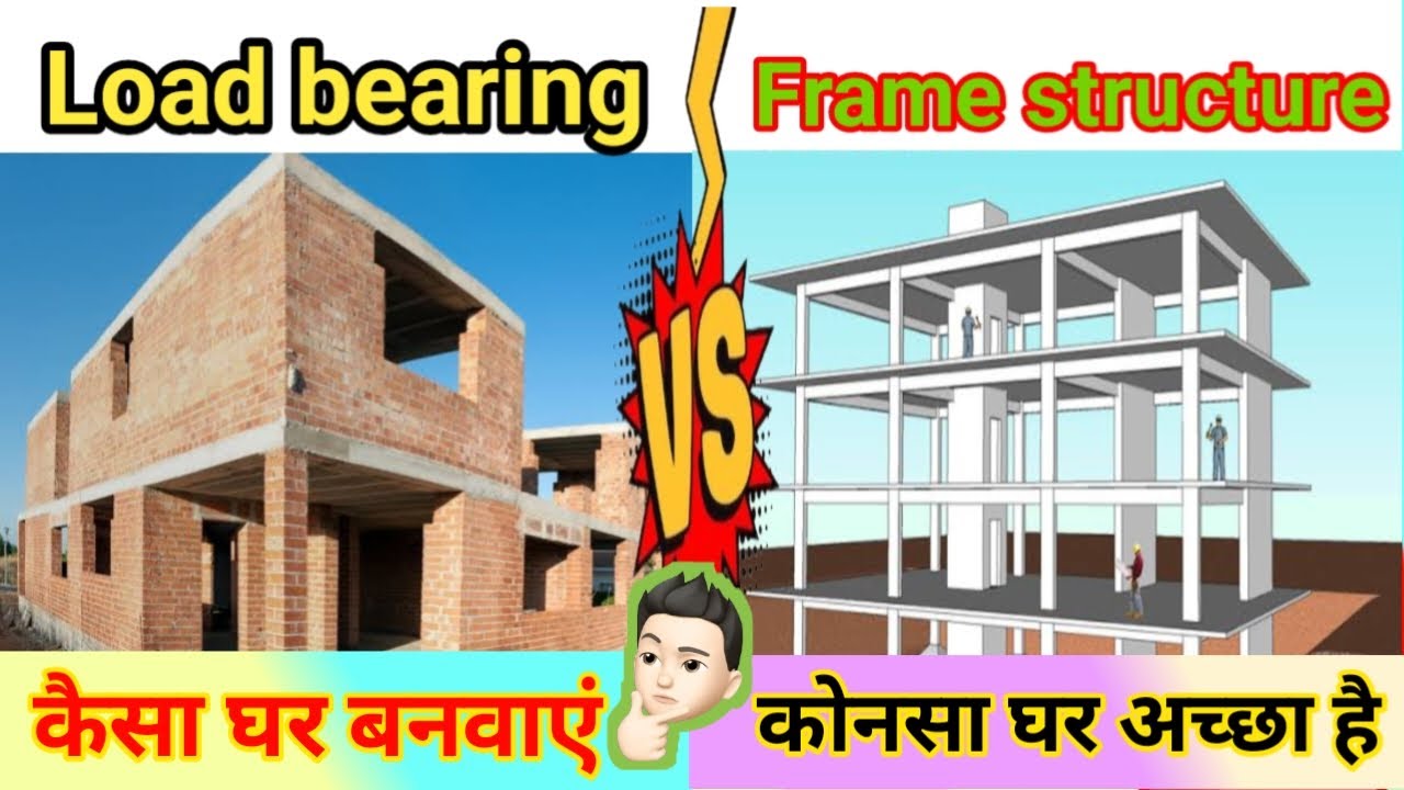 Load bearing vs frame structure | difference between rcc framed ...
