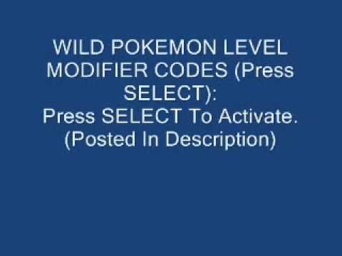 Pokemon Black And White Action Replay Codes - YouTube