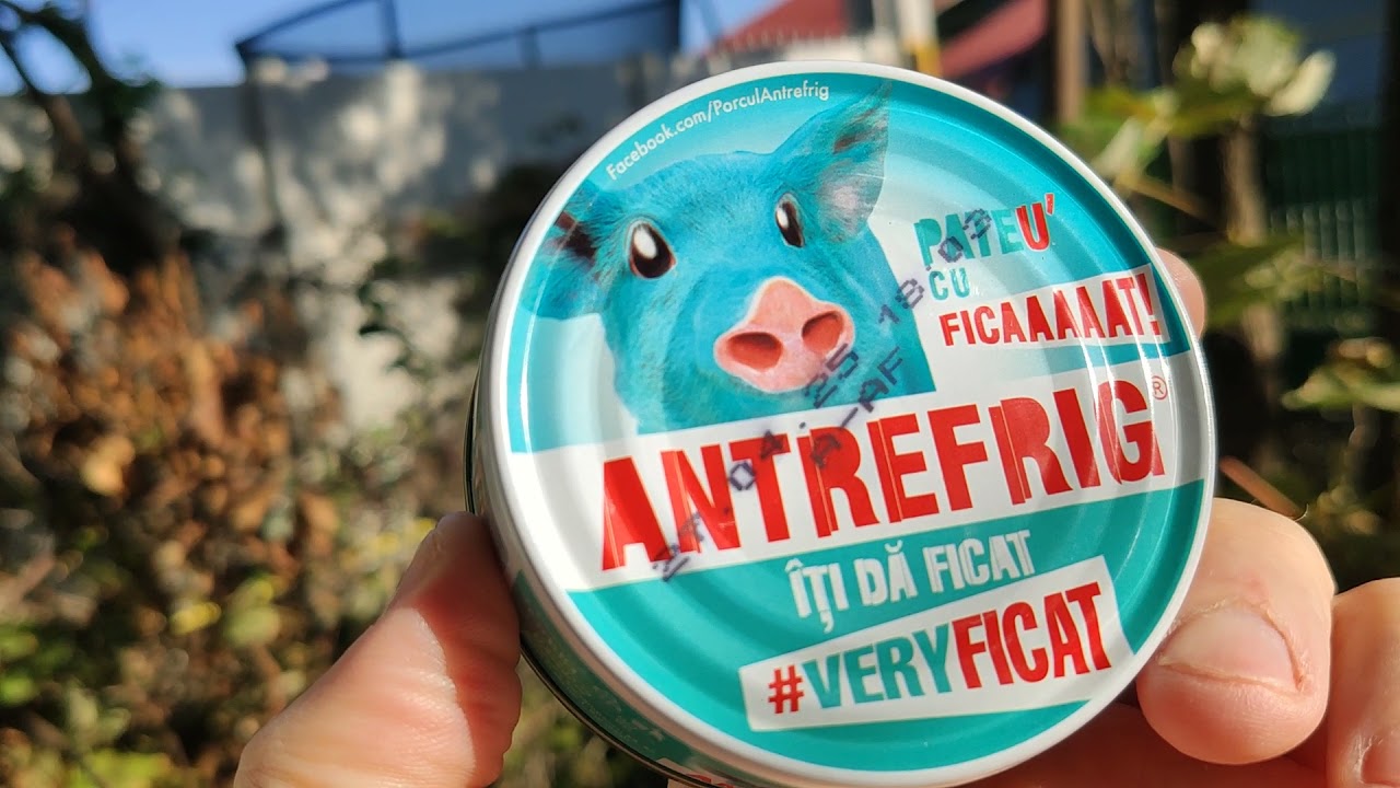 Pate de porc Antrefrig, 100g - YouTube