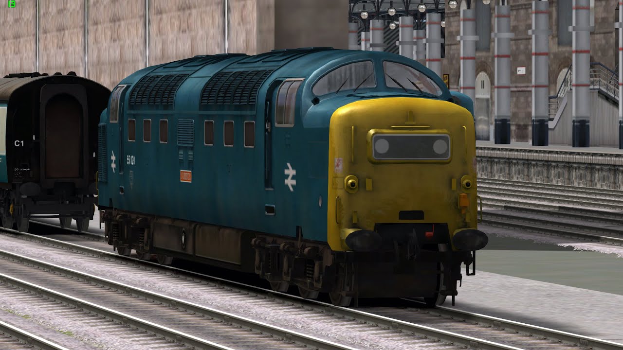Deltic 55020 NIMBUS (The last working) Train Simulator 2 - YouTube