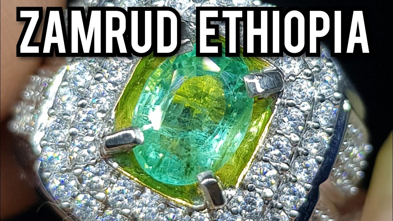 Natural zamrud ethiopia (EMERALD) - YouTube