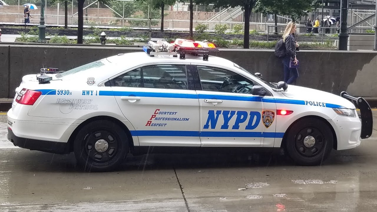 NYPD Highway Patrol 1 Escorting A 9/11 Memorial Ride On West Side ...